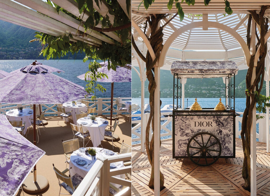 Dior Café Lake Como is de pop-up waar je nú heen wilt - Italiamo.nl